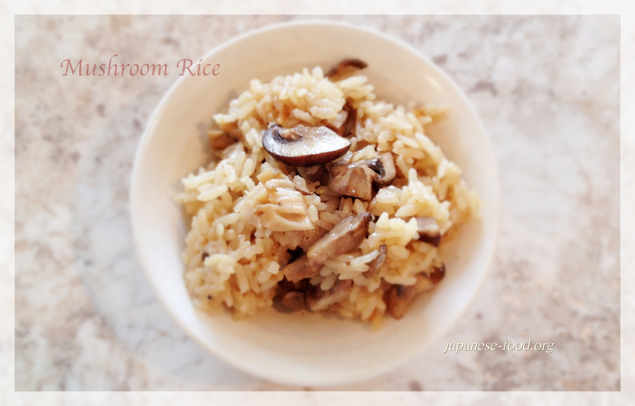 Mushroom Rice (Vegan/Vegetarian/Gluten-Free) | Your Home for Homemade ...
